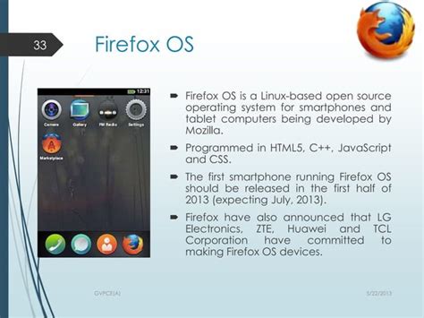 Mobile Operating System Ppt Pptx Operating Systems Computer