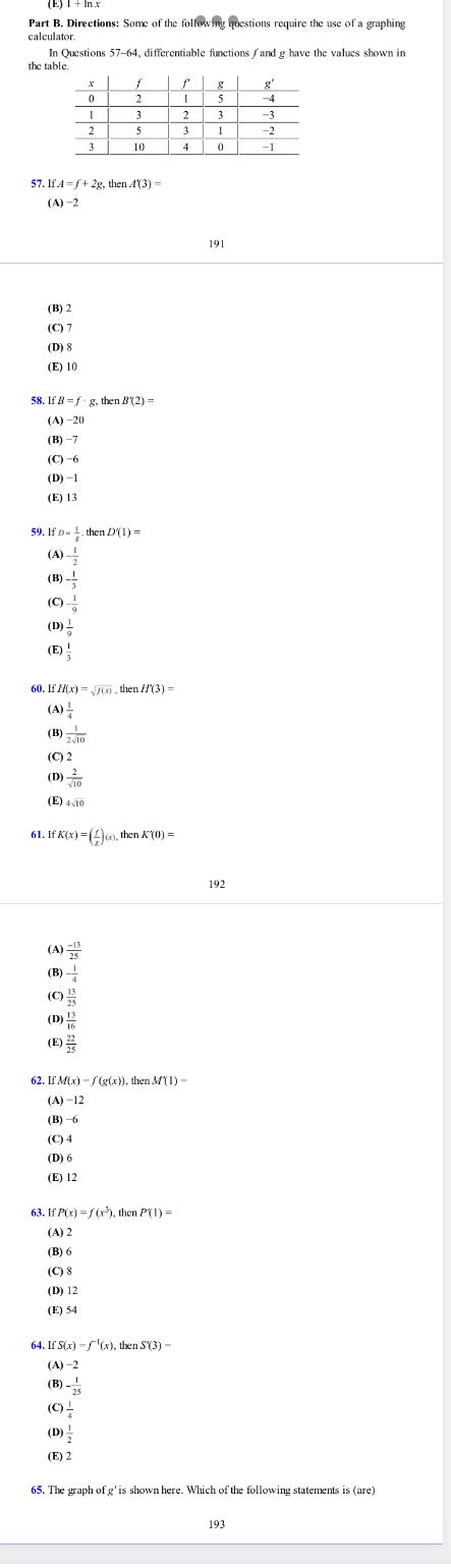 Solved Part B ﻿directions Some Of The Following Questions