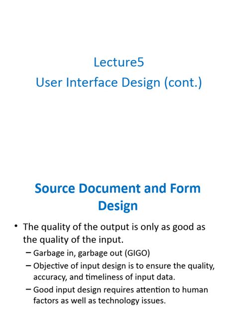 Lecture 5 Pdf Inputoutput Mass Media