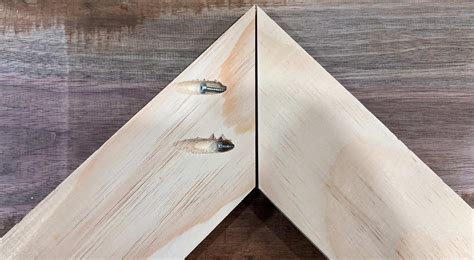 can you use pocket holes on miter joints