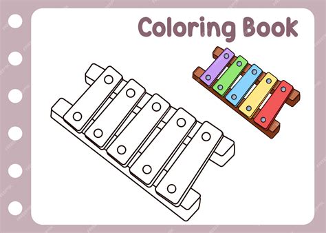 Xylophone Coloring Pages
