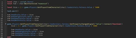 Changing Size Of The Player Problems Scripting Support Developer Forum Roblox