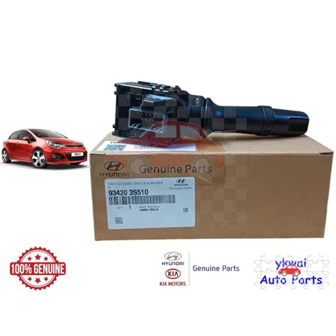 Genuine Hyundaikia Motors Wiper And Washer Switch Assy For Kia Rio Ub