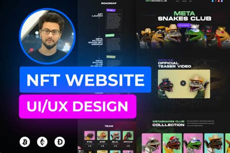 Design Nft Minting Website Dapp Landing Page Smart Contract By