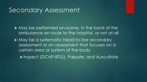 Ppt Mastering Essential Emt Patient Assessment Skills Powerpoint