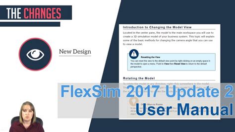 Flexsim 2017 Update 2 User Manual Improvement Youtube