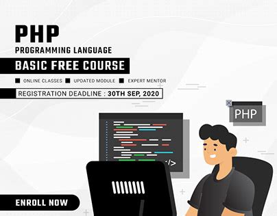 PHP BASIC FREE COURSE SOFTOPARK Behance