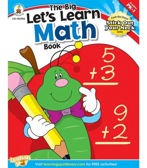 Lets Learn Math Book Pk 1