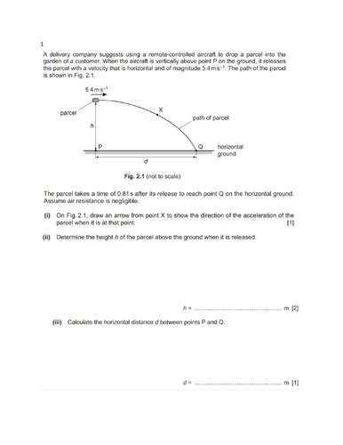 Cie As Level Physics Worksheetstests Teaching Resources