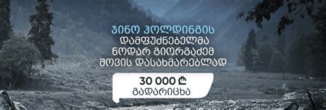 Nodar Giorgadze Helped The Shovi Disaster Victims Gino Aqua Park