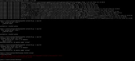error could not find a version that satisfies the requirement acloud