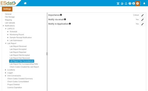 Notifications Esdat Knowledge Base