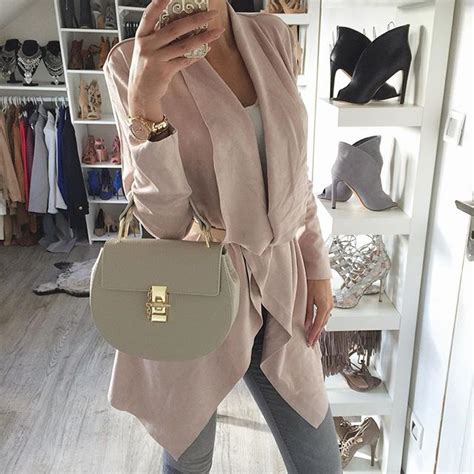 S T Y L E B Y H A S S Y B A On Instagram “• N U D E • Veste And Sac Cuir Siani S” Fashion