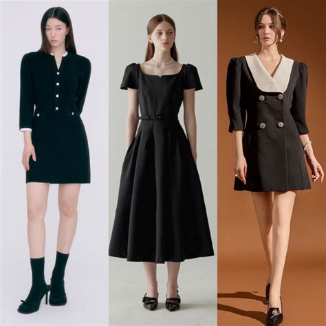 5월 결혼식 하객룩 코디 30만원 이하 봄여름 블랙 하객룩 원피스 네이버 블로그