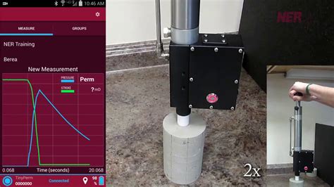 Tinyperm Air Permeameter For Measurement Of Rock Permeability Youtube