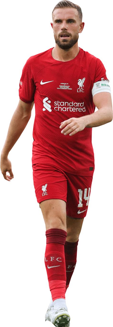Jordan Henderson Liverpool Football Render Footyrenders