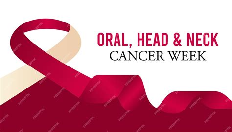 Premium Vector Oral Head And Neck Cancer Awareness Week Observed