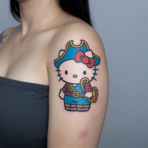 20 Unique Hello Kitty Tattoos To Celebrate This Iconic Character