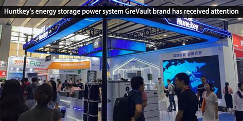 Huntkeys Energy Storage Power System Grevault Brand Exhibited Tycorun Battery Energy Storage