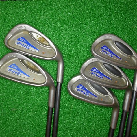Ping G2 Ez Iron Set Orange Dot Patchwork Golf