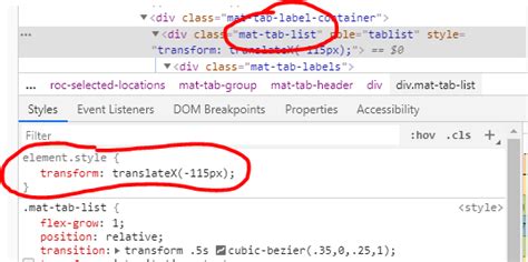 Set Horizontal Scroll In Angular Material Tabs Stack Overflow