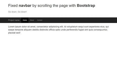 20 Css Fixed Sticky Header On Scroll Down Onaircode