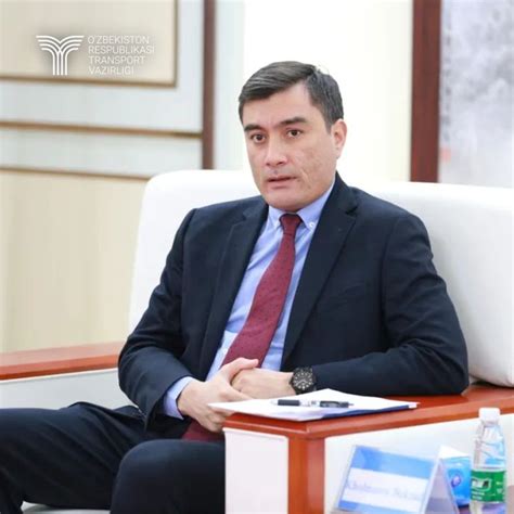 Ministry Of Transport Of The Republic Of Uzbekistan On Linkedin Bekzod Kholmatov Director Of