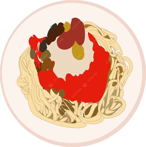 맛있는 스파게티 벡터 일러스트 맛있는 벡터 스파게티 Png 일러스트 및 벡터 에 대한 무료 다운로드 Pngtree