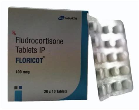 Floricot Fludrocortisone 100 Mg Tablet 2010 Tablets At Rs 350box In