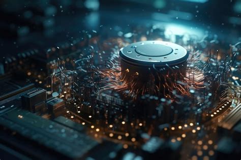 Premium Ai Image Ai Communication Network Artificial Intelligence Data Mining Deep Learning