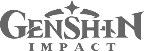 Logo For Genshin Impact By Katiau Steamgriddb