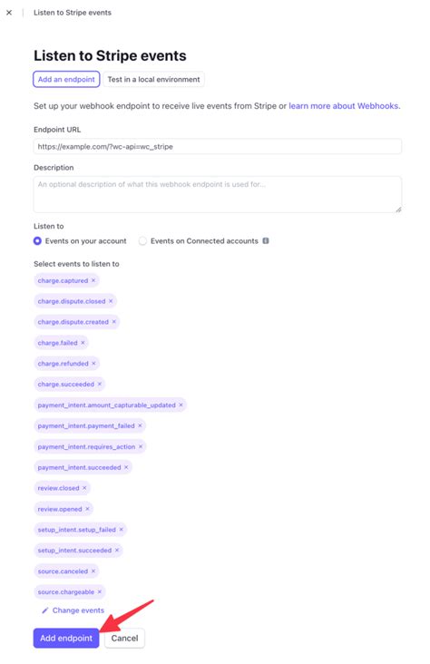 Setting Up Webhooks Documentation Woocommerce