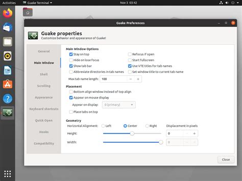 guake a drop down linux terminal for gnome desktops