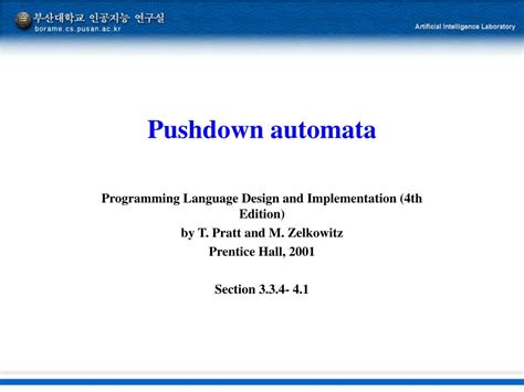 ppt pushdown automata powerpoint presentation free download id 780743