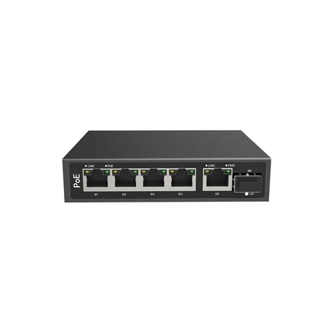 Ac 100~240v Metal 250w Poe Network Switch For Dante Ip Sip Poe Speakers Poe Switch And Poe