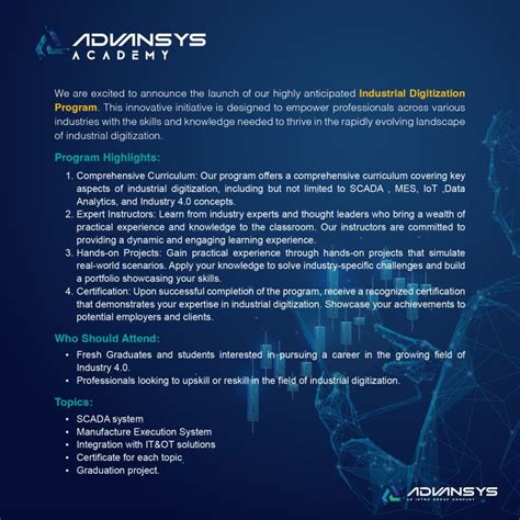advansys on linkedin advansys advansysacademy digitization