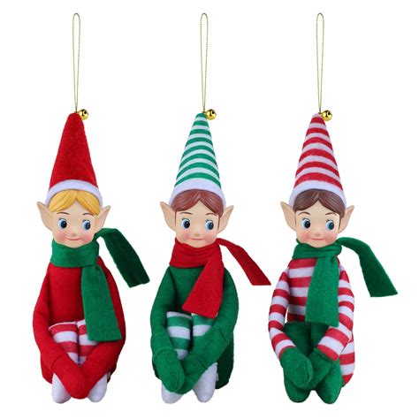 3ct Vintage Knee Hugging Elf Ornaments Michaels