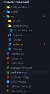 Sortable Drag And Drop With React And Tailwind CSS GeeksforGeeks