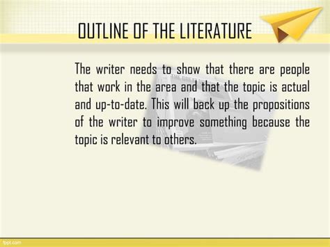 Essential Elements Of A Dissertation Outline Ppt