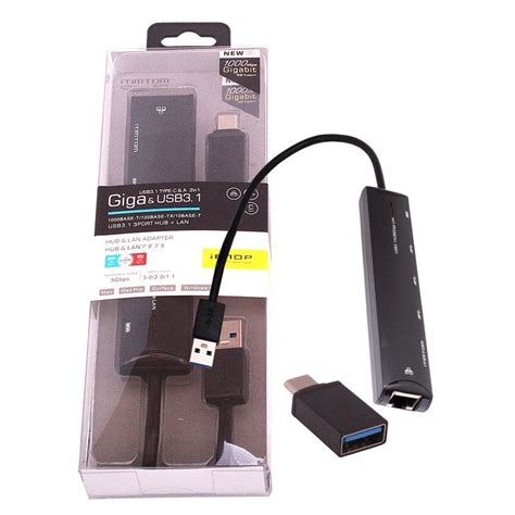 Ietop U3 Rj4501 Type A C Usb3 1 3port Hub Gigabit Ethernet Adapter Docking Rj45 Support