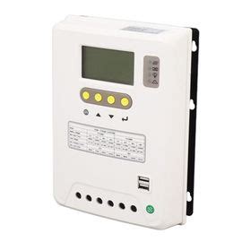 CONNOR Controleur De Charge Solaire PWM V V V V Avec Ecran LCD Regulateur De Charge