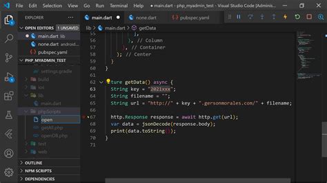 Flutter Mysql 2conectar Base De Datos En Cpanel Y Phpmyadmin Youtube