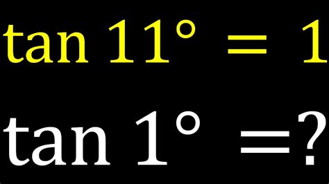 A Trigonometry Challenge Youtube