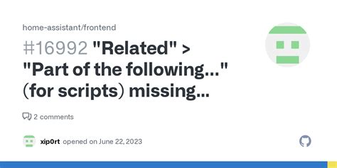 Related Part Of The Following For Scripts Missing Links