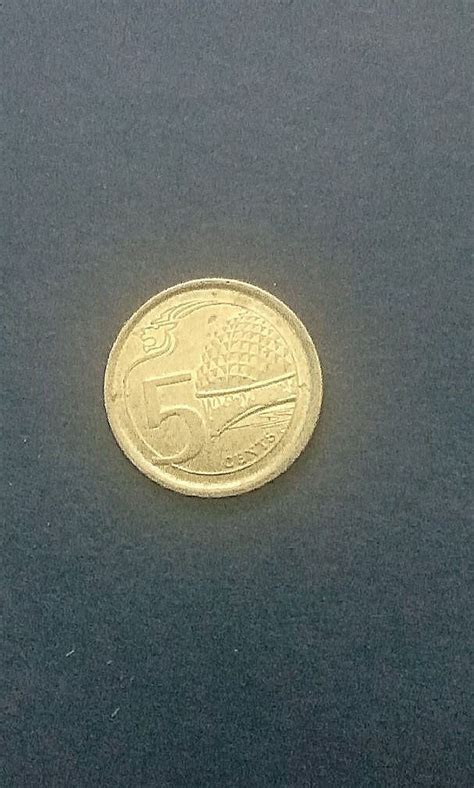 Singapore 5 Cents Hobbies And Toys Memorabilia And Collectibles Currency