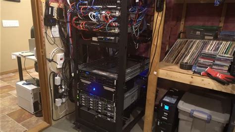 homelab server room october 2023 overview youtube