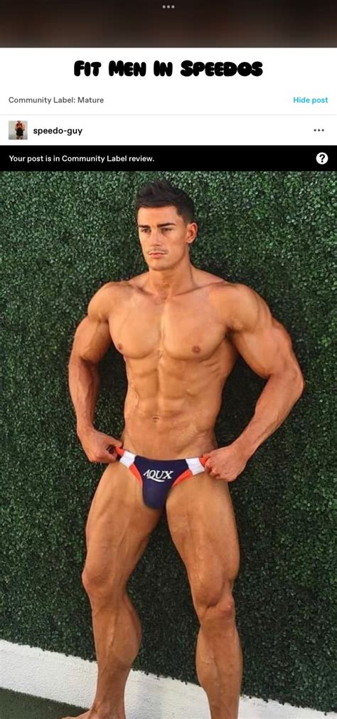 Fit Men In Speedos On Tumblr