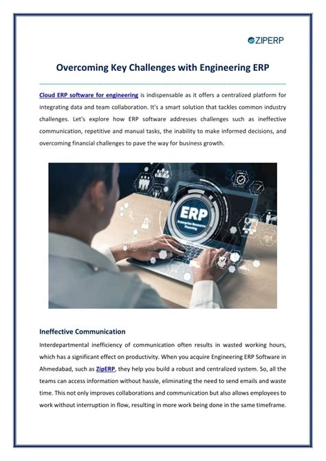 Ppt How Does Engineering Erp Help Minimize Common Industry Challenges Powerpoint Presentation