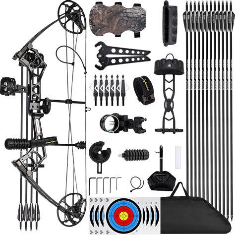 Lanneret Compound Bow And Archery Sets Right Hand Archery Compound