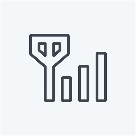 Icon Signals Suitable For Mobile Apps Symbol Line Style Simple